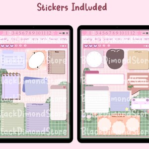 Cute Daily Seasonal Stickers, Pre-cropped, Transparent Pngs, Planner ...