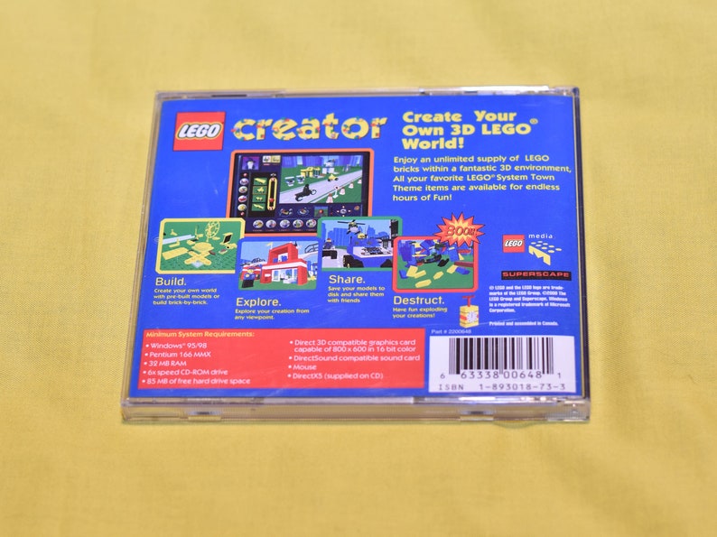 Lego Creator PC Game - Etsy