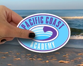 Pacific Coast Sticker - Etsy