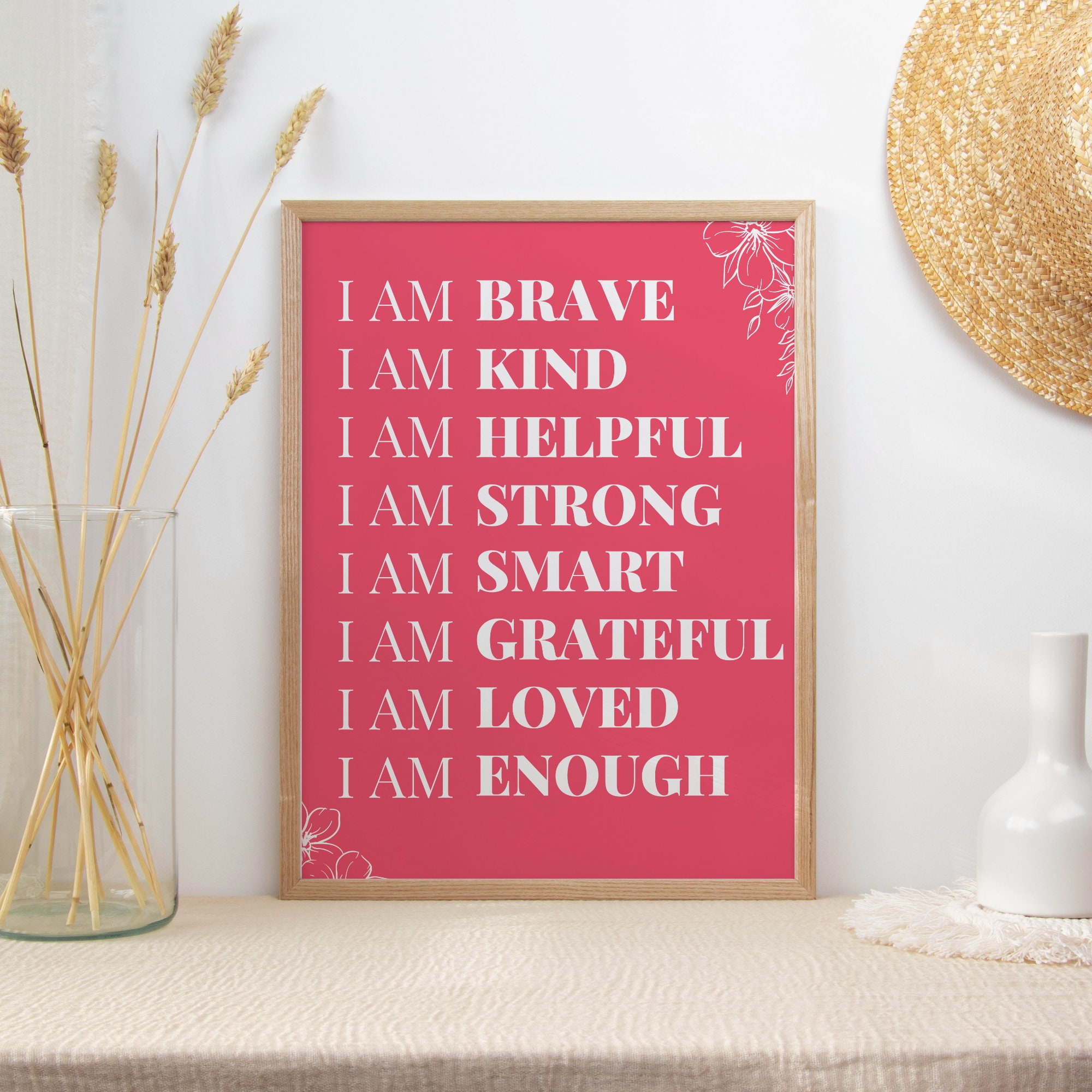 Prints Typography Art Motivational Quote Poster Printable Wall Art ...