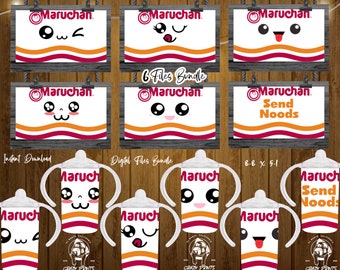 Cute Maruchan Svg - Etsy Australia