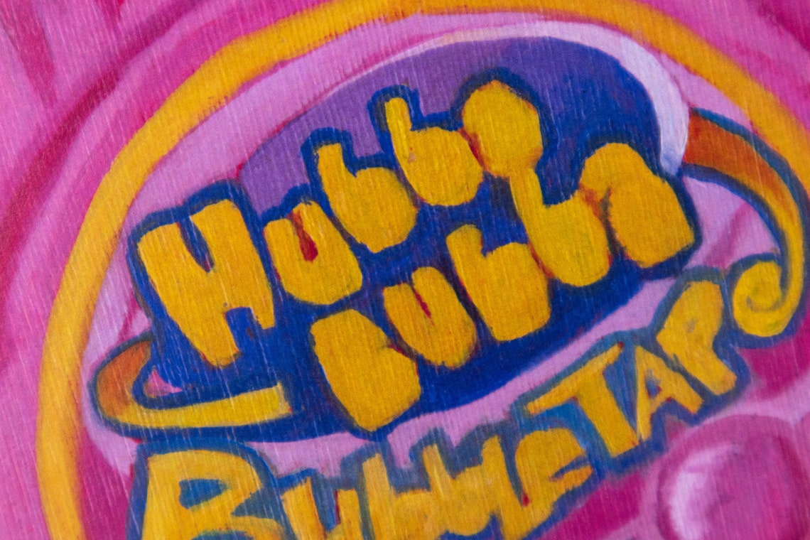 Toothfairy I Hubba Bubba A4 Oil on Canvas Panel Hand Painted ...