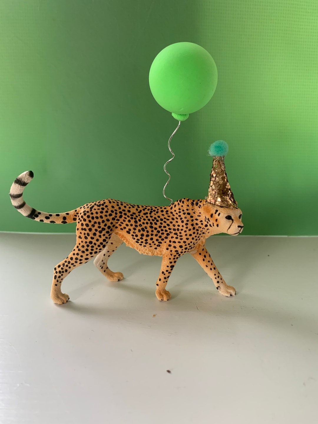 Cheeta Party Decoration / Cake Topper Rainbow, Jungle Party, Wild One ...