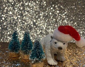Polar Bear Tree Topper - Etsy