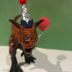 Dinosaur Dilophosaurus Cake Topper / Dinosaur Theme /dino Decorations ...