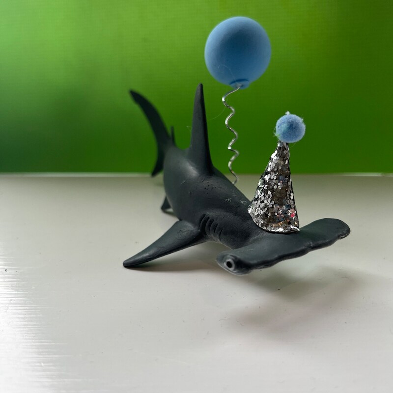 Shark Cake Topper - Etsy