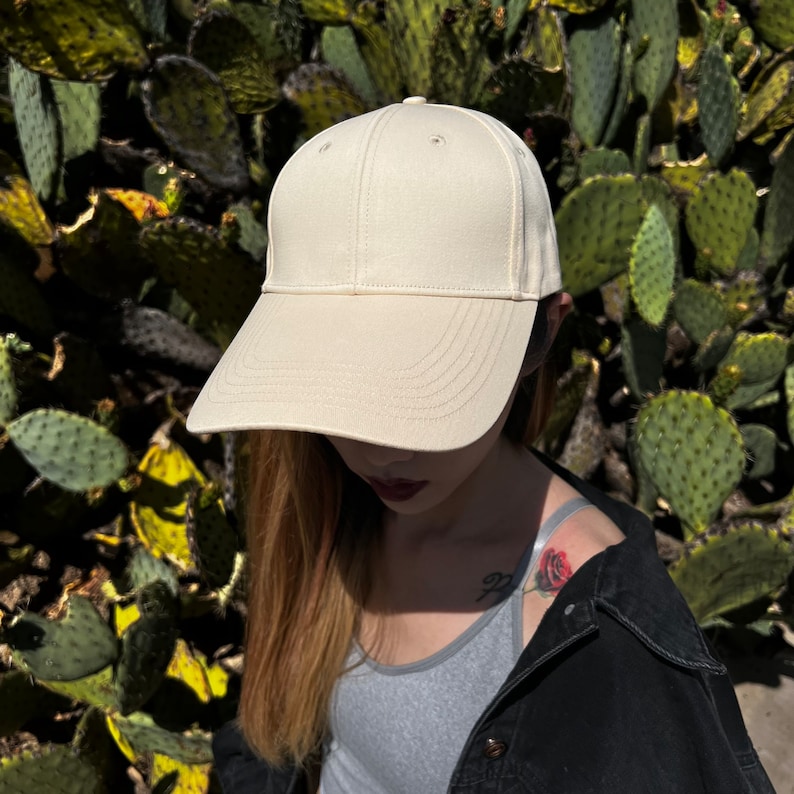 Personalized Extra Long Bill Baseball Cap for Man and Woman With ...