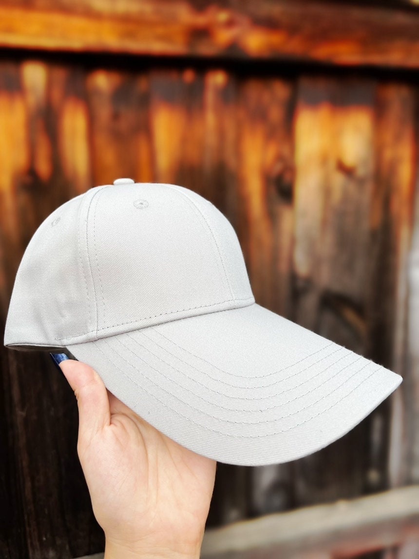 Personalized Extra Long Bill Baseball Cap for Man and Woman With ...