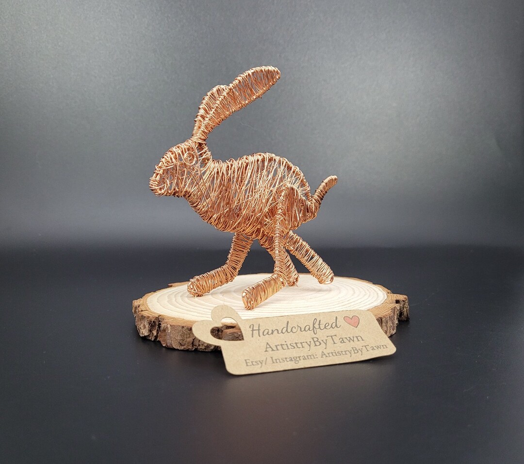 Copper Wire Rabbit. - Etsy