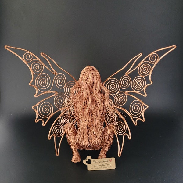 Garden Wire Fairy Art - Etsy