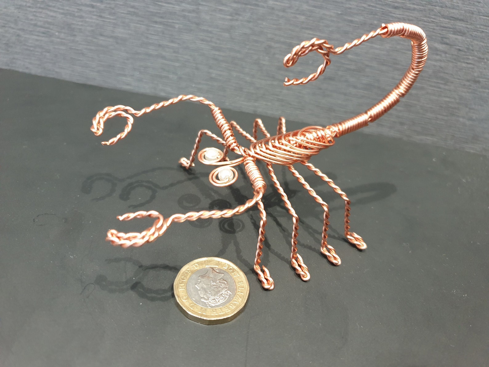 Handcrafted Copper Wire Scorpion | Etsy