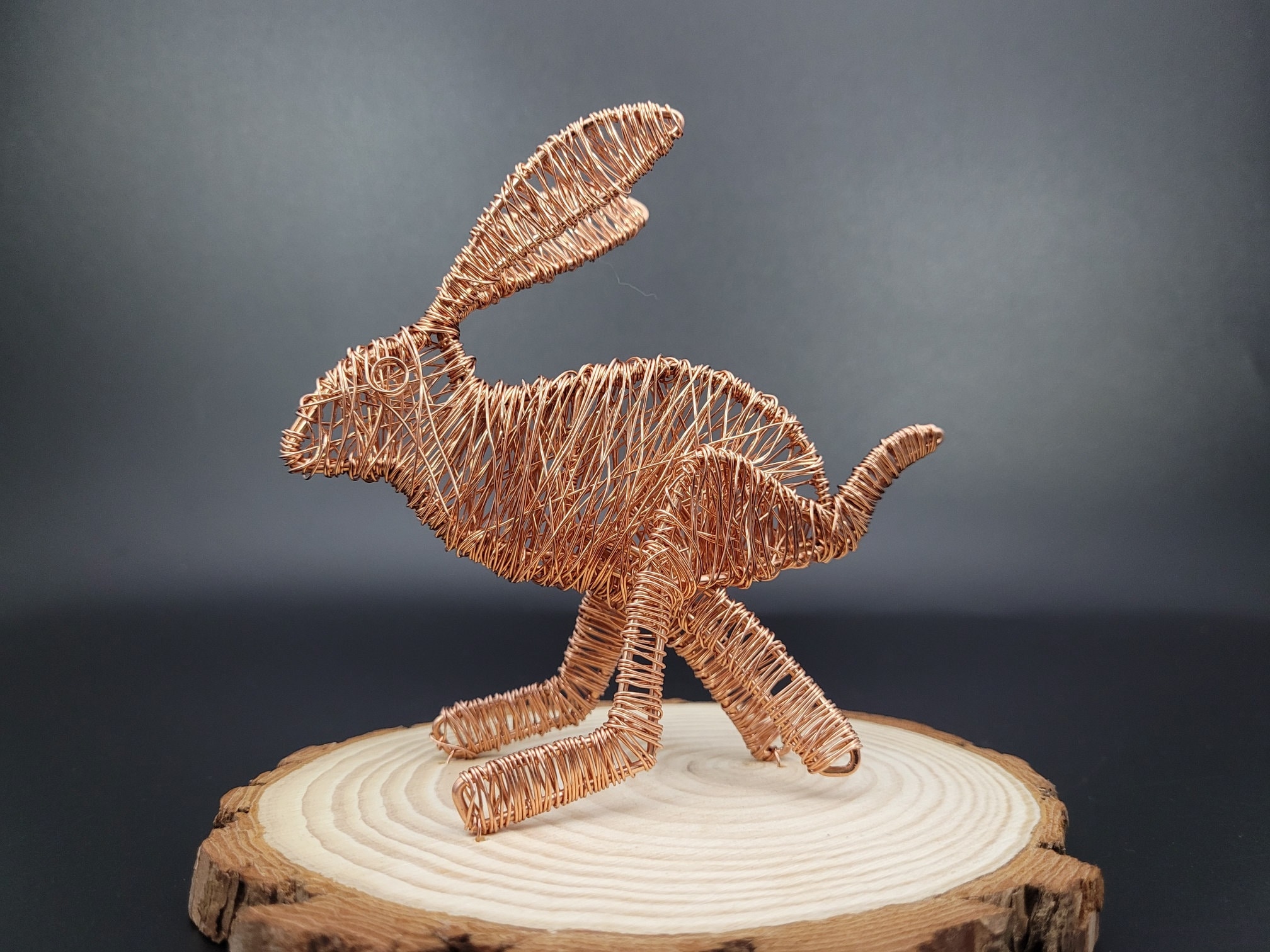Copper Wire Rabbit. - Etsy