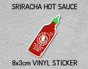 Hot Sauce Sticker | Etsy