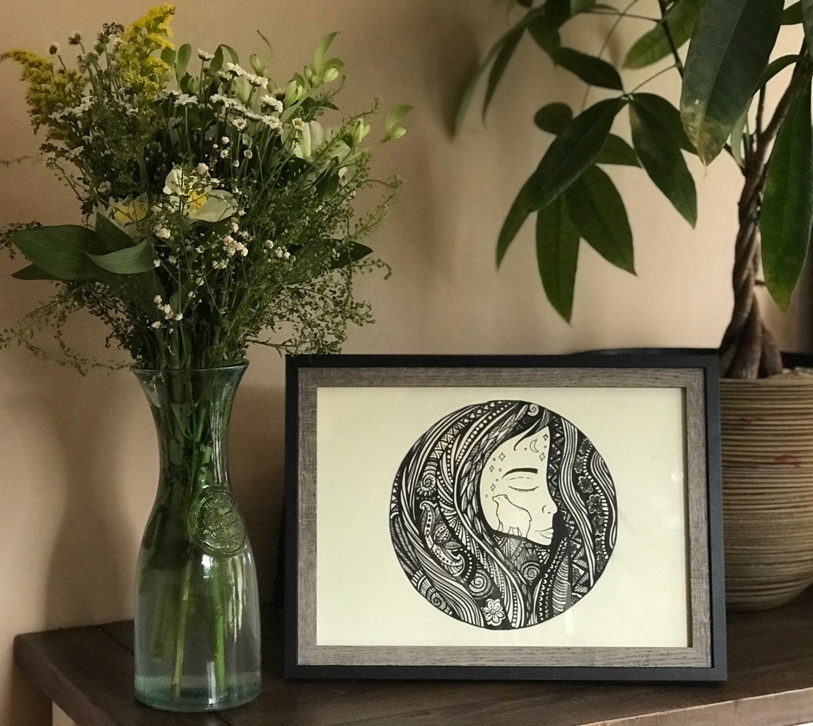 Printable Adult Coloring Page Coloring book pages for adults | Etsy