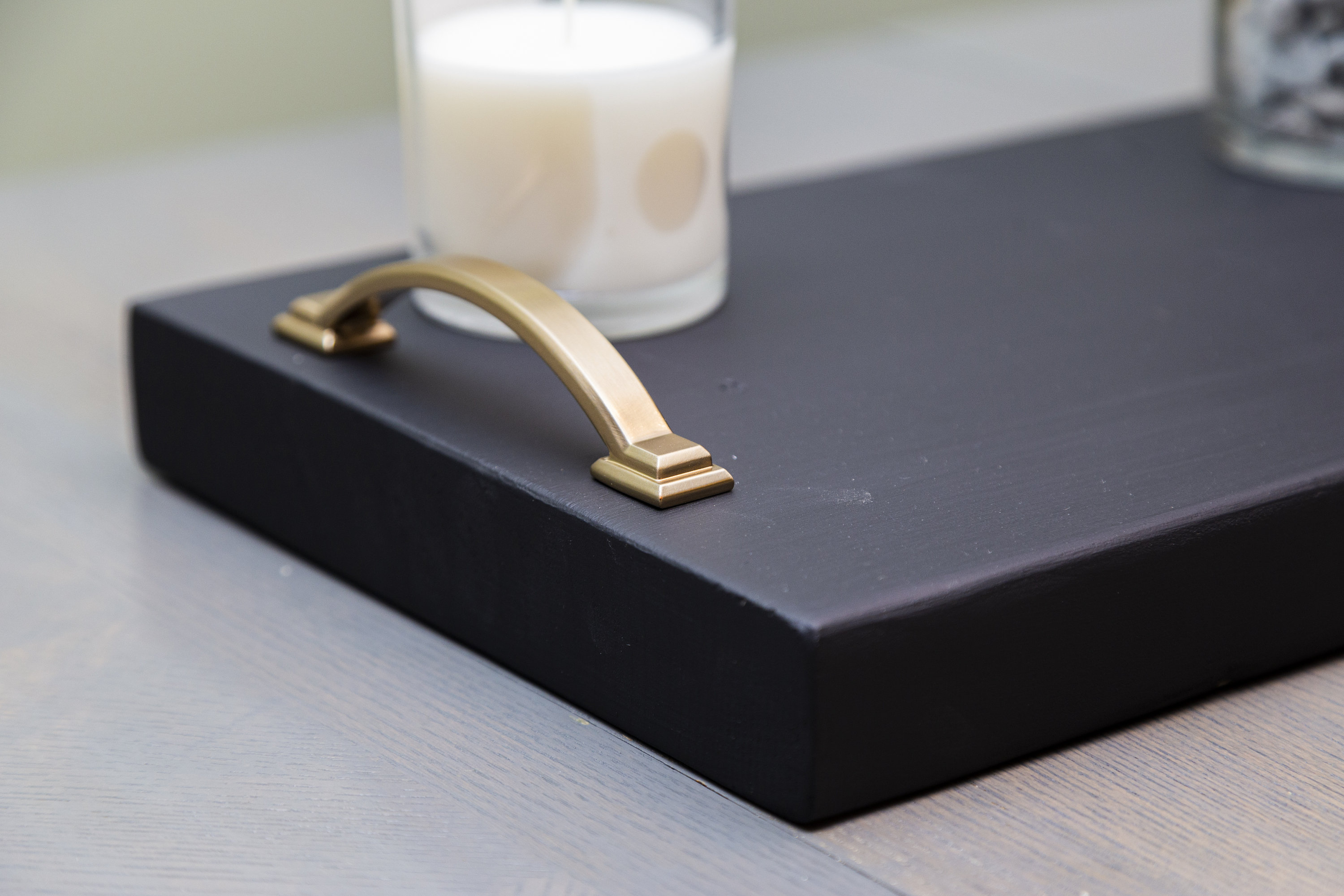 Wooden Butcher's Block Tray With Handles - Etsy