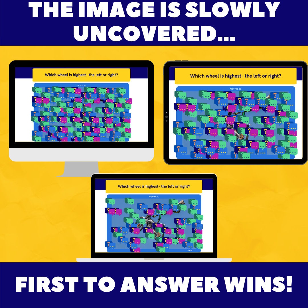 Uncover | Family Fun | Screen Share | Powerpoint Compatible | Games ...