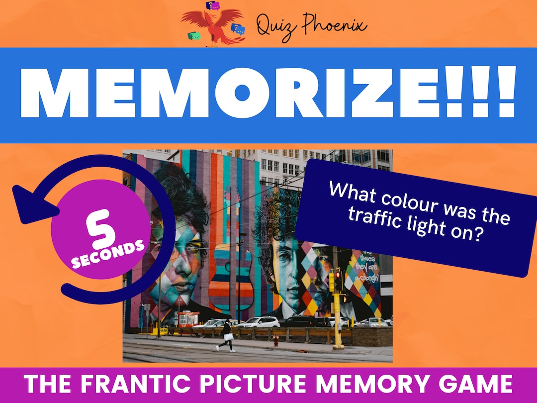 Memorize! Family Picture Memory Game | Screen Share | Powerpoint ...