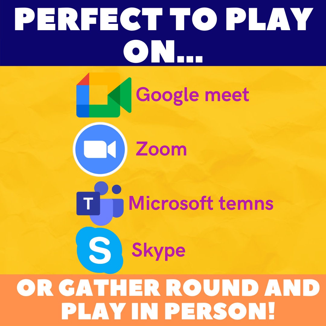 Uncover | Family Fun | Screen Share | Powerpoint Compatible | Games ...