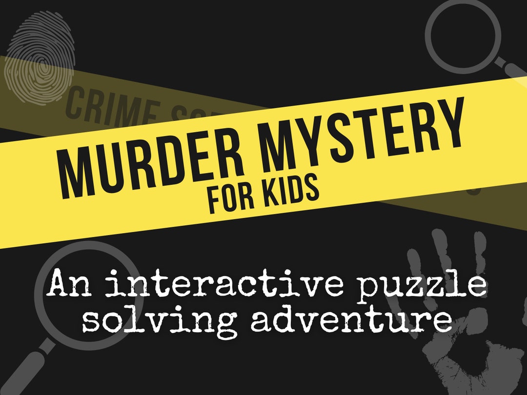 Kids Murder Mystery | Puzzle Solving Game | Online Browser Game | A ...