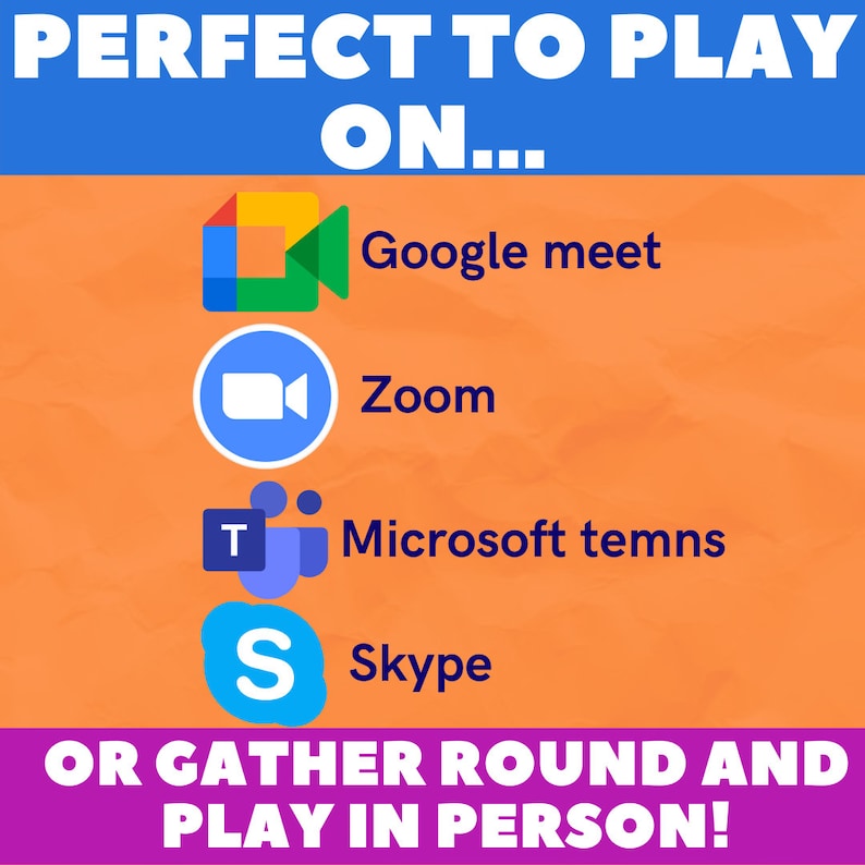 Anagrams Game | Family Game | Screen-share Ready | Powerpoint Format ...