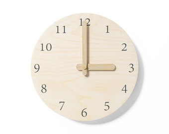 Wooden Clock Numbers - Etsy
