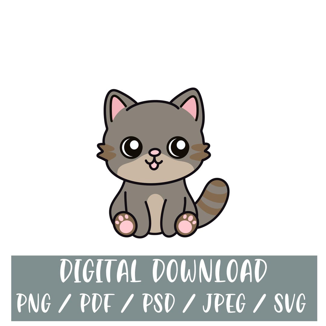 Cute Cat SVG File Vinyl Cutting Machine Design Cat File for Vinyl ...