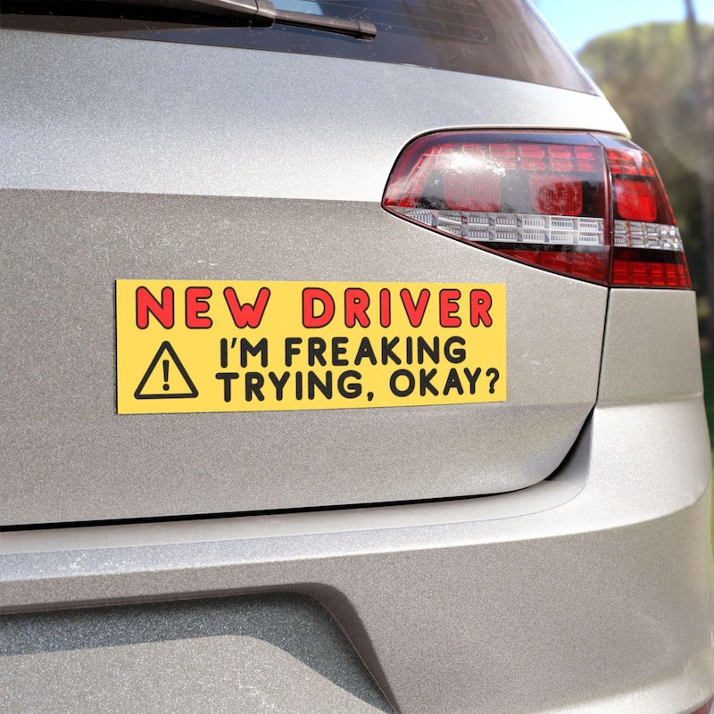 New Driver Car Stickers - Etsy