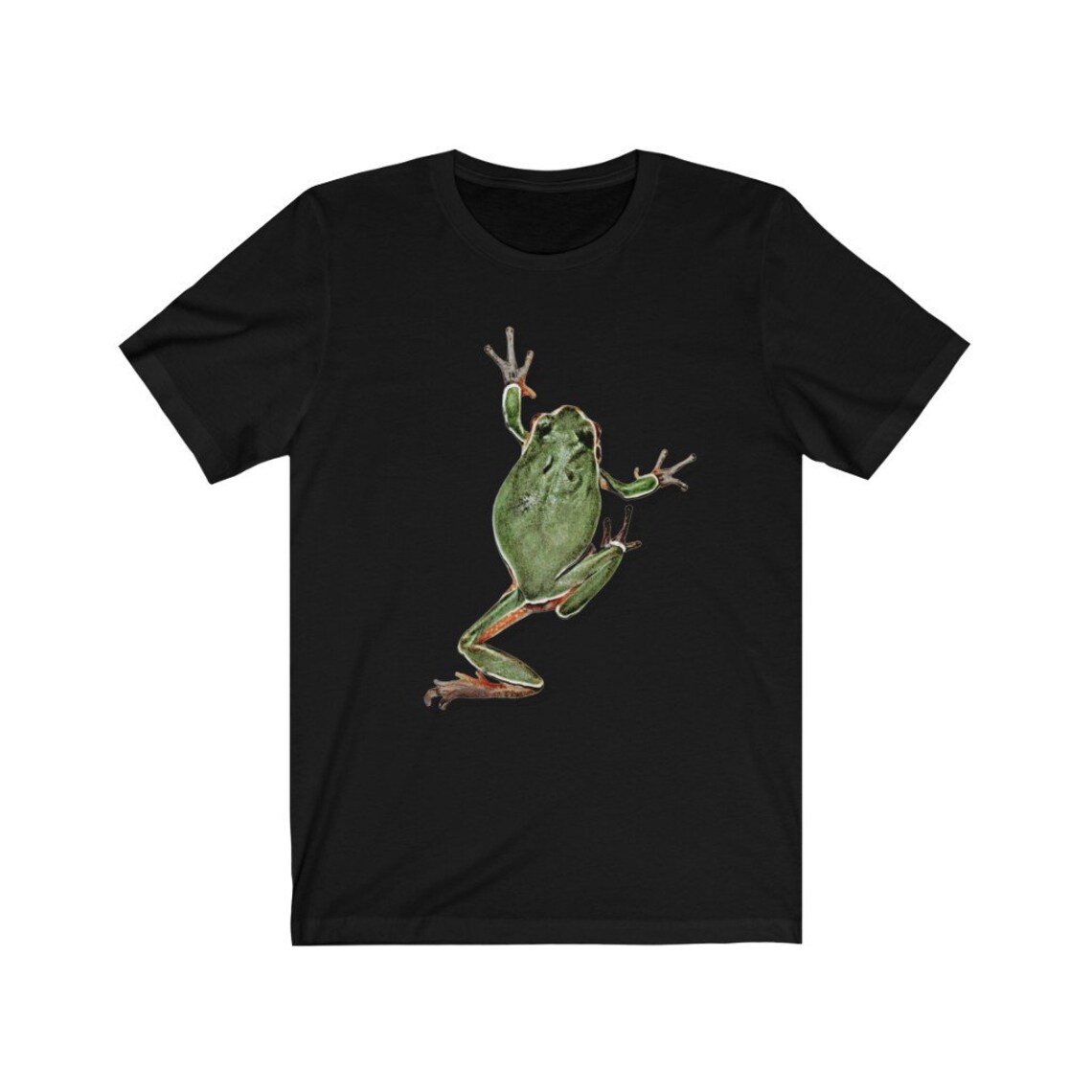 Frog Tee Unisex Frog T-shirt I Love Frogs Cute Frog | Etsy