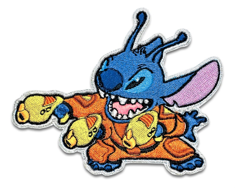 Stitch Iron on Patch Lilo and Stitch Patches - Etsy