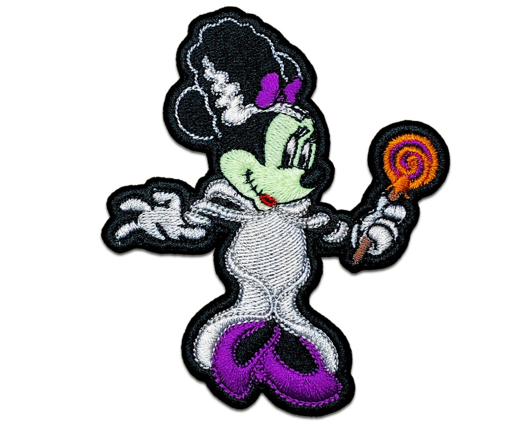 Minnie Mouse Bride of Frankenstein Mickey Mouse Halloween - Etsy