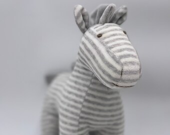 Zebra Horse Plush - Etsy