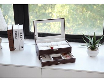 Glass Top Watch Case | Etsy