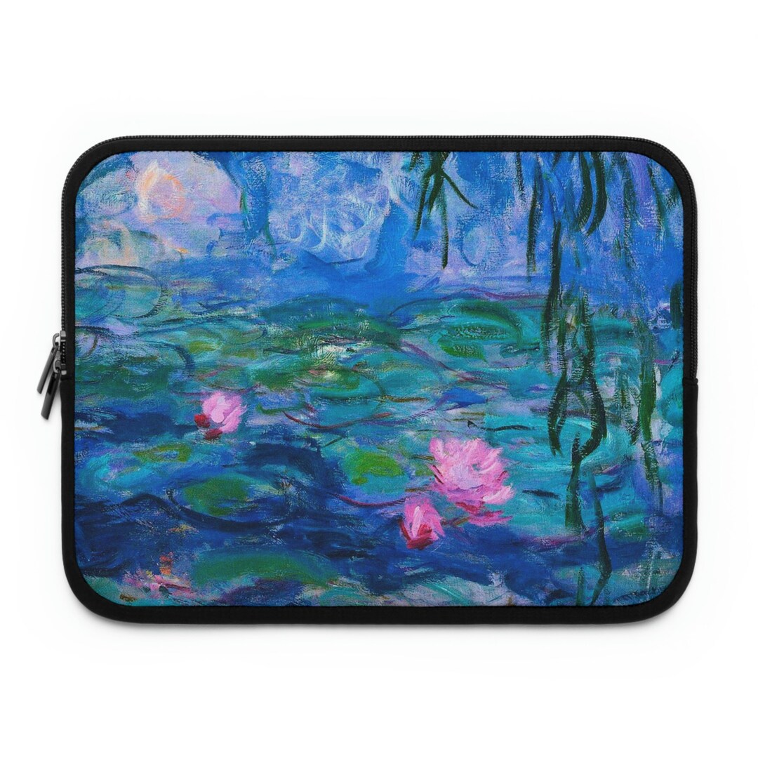 Claude Monet Laptop Sleeve / Water Lilies / Useful Gift / - Etsy
