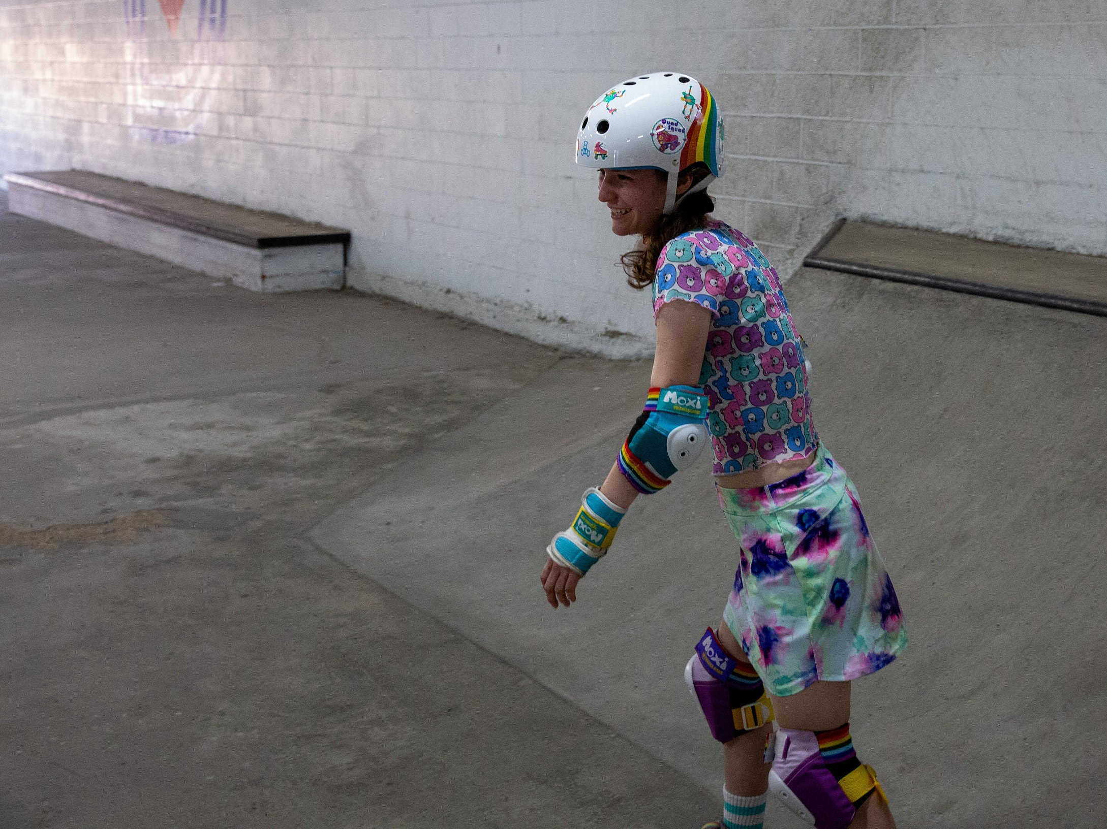 Quad Squad Holographic Sticker Roller Skate, Skate, Quad Skate, Cute ...