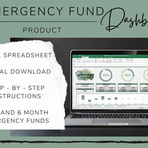 Emergency Fund Spreadsheet | Emergency Fund Excel | Dave Ramsey ...