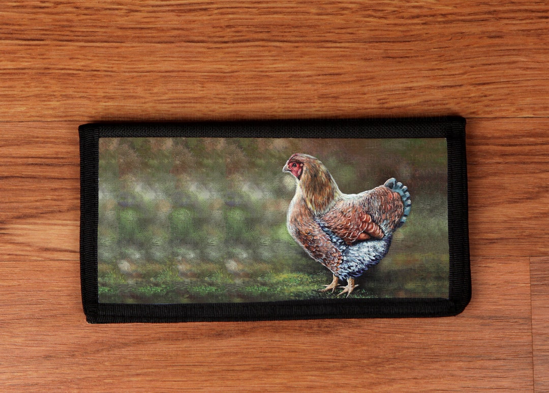 Chicken Checkbook Cover / Crazy Chicken Lady / Fun Gift for Men or ...