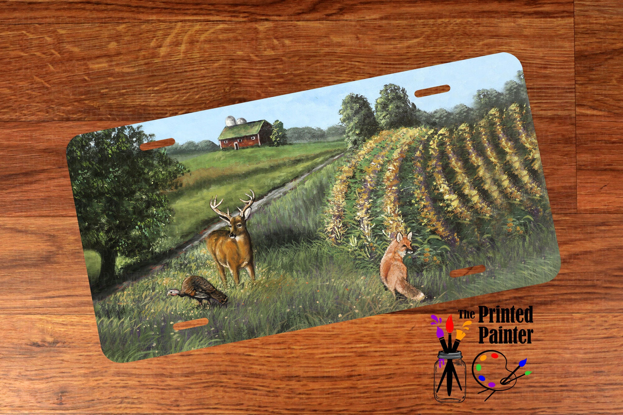 Custom Farm Sign Fox - Etsy