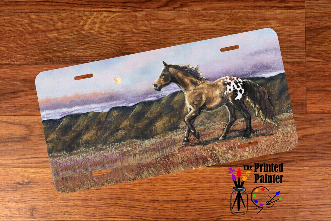 Horse Front License Plate - Custom License Plate - Personalized License ...