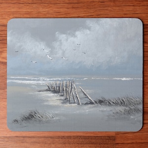 Beach Mousepad / Computer Mousepad / Beach Mouse Pad / Life is A Beach ...