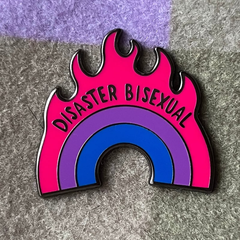 Bisexual Pin Etsy