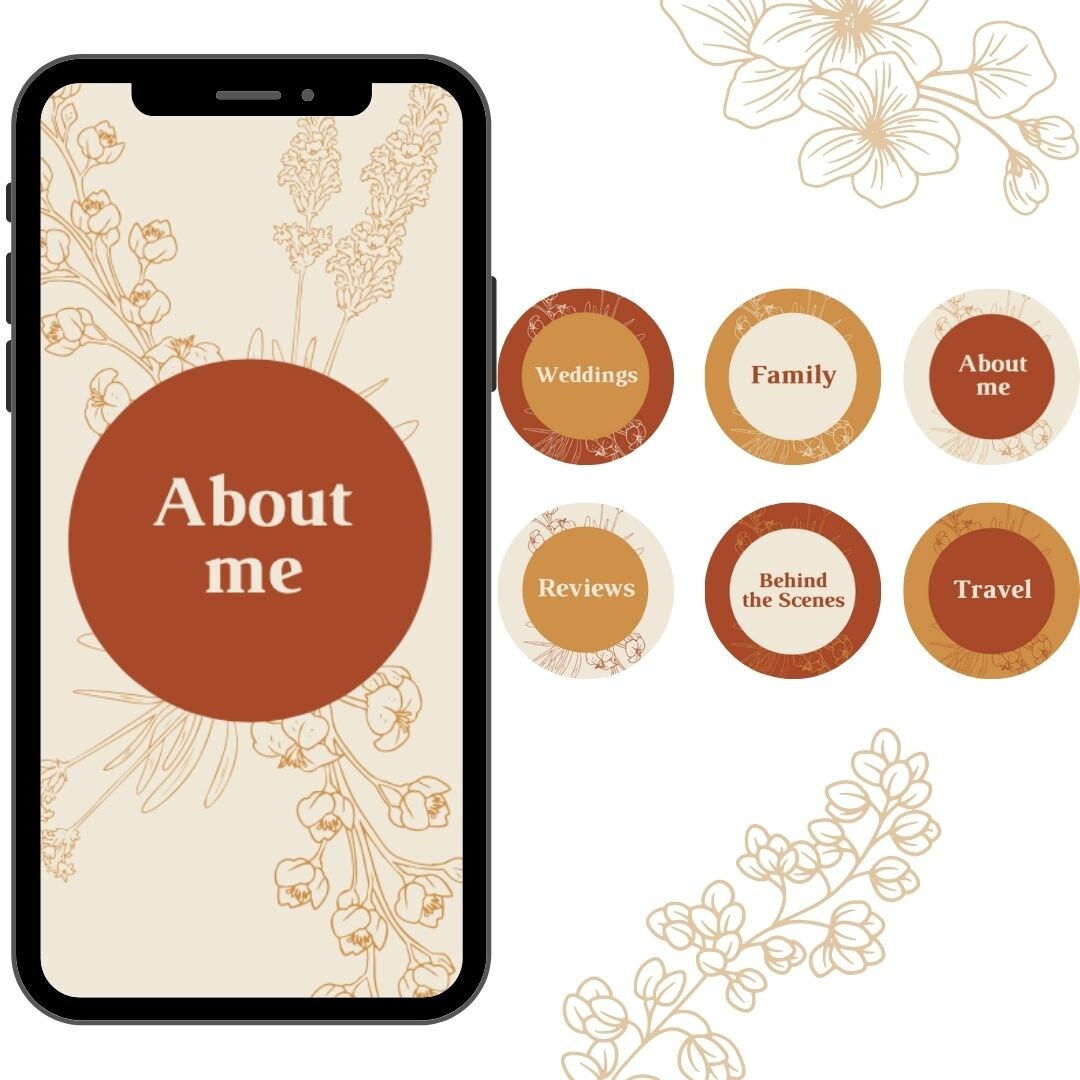 6 Instagram Story Highlight Covers IG Story IG Highlight | Etsy