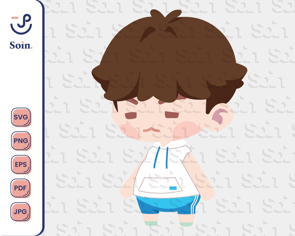 BTS Suga Svg Png Jpg Eps Pdf BTS Kpop Printable Stickers - Etsy