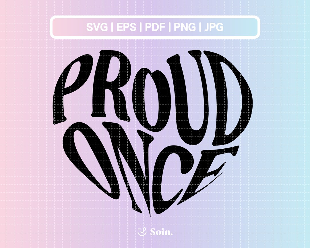 Twice Proud Once Svg Png Pdf Jpg Eps Twice Once - Etsy