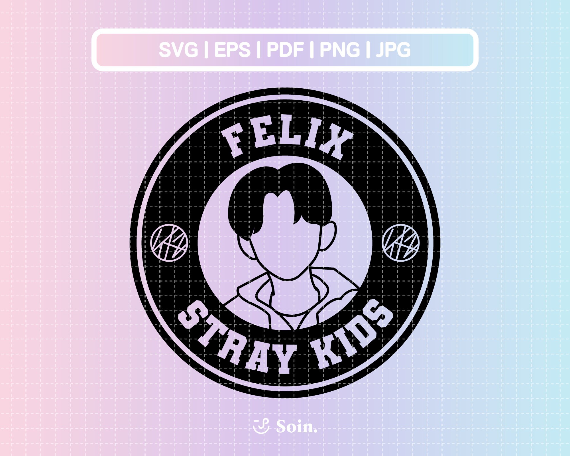 Stray Kids Felix Svg Png Pdf Jpg Eps Stray Kids Member - Etsy Israel