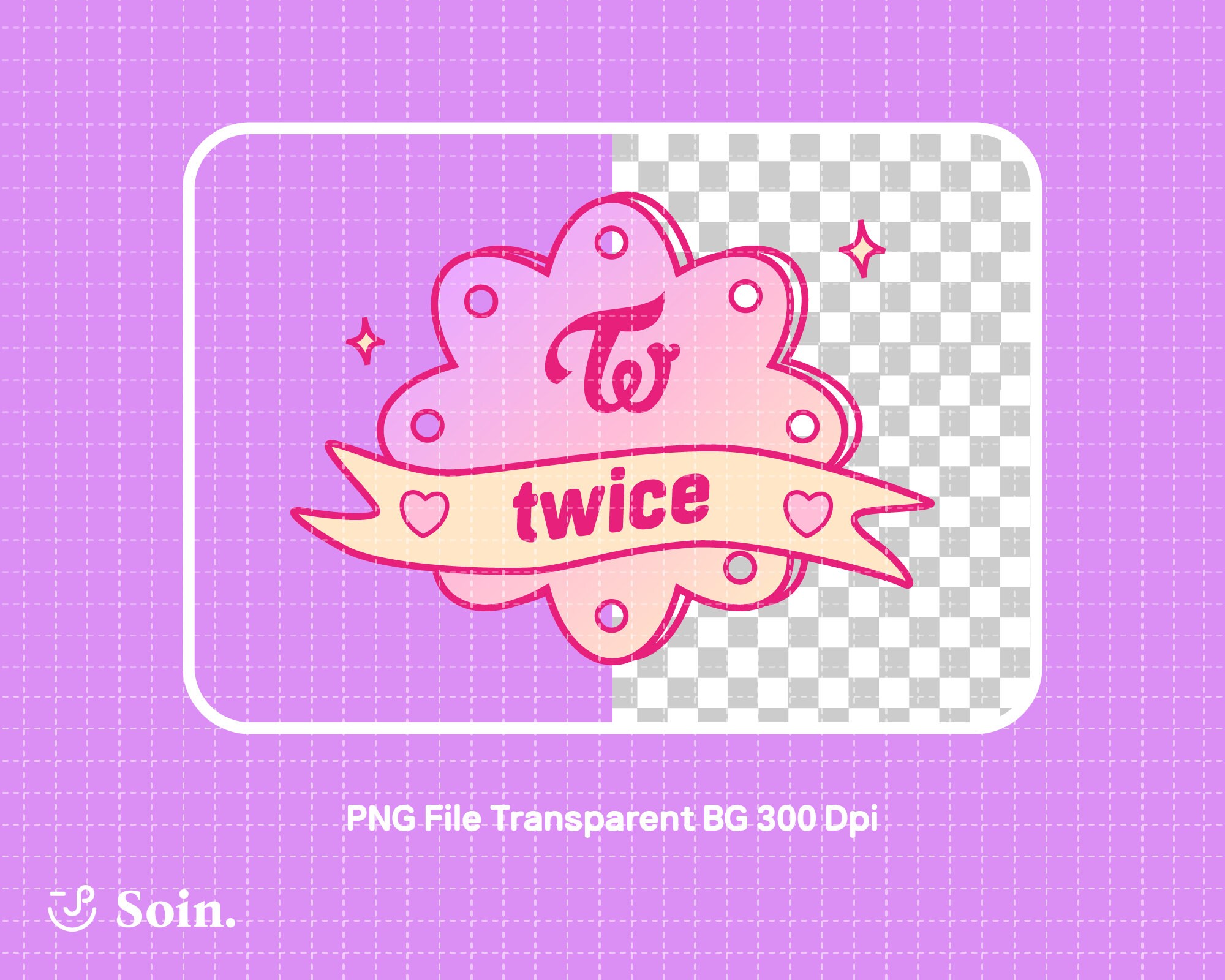 Twice Once Clipart Png Printable Twice Member Png Clipart - Etsy