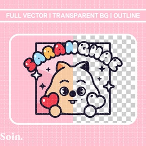 Stray Kids Han Saranghae Svg, Png, Pdf, Jpg, Eps Stray Kids Decal ...