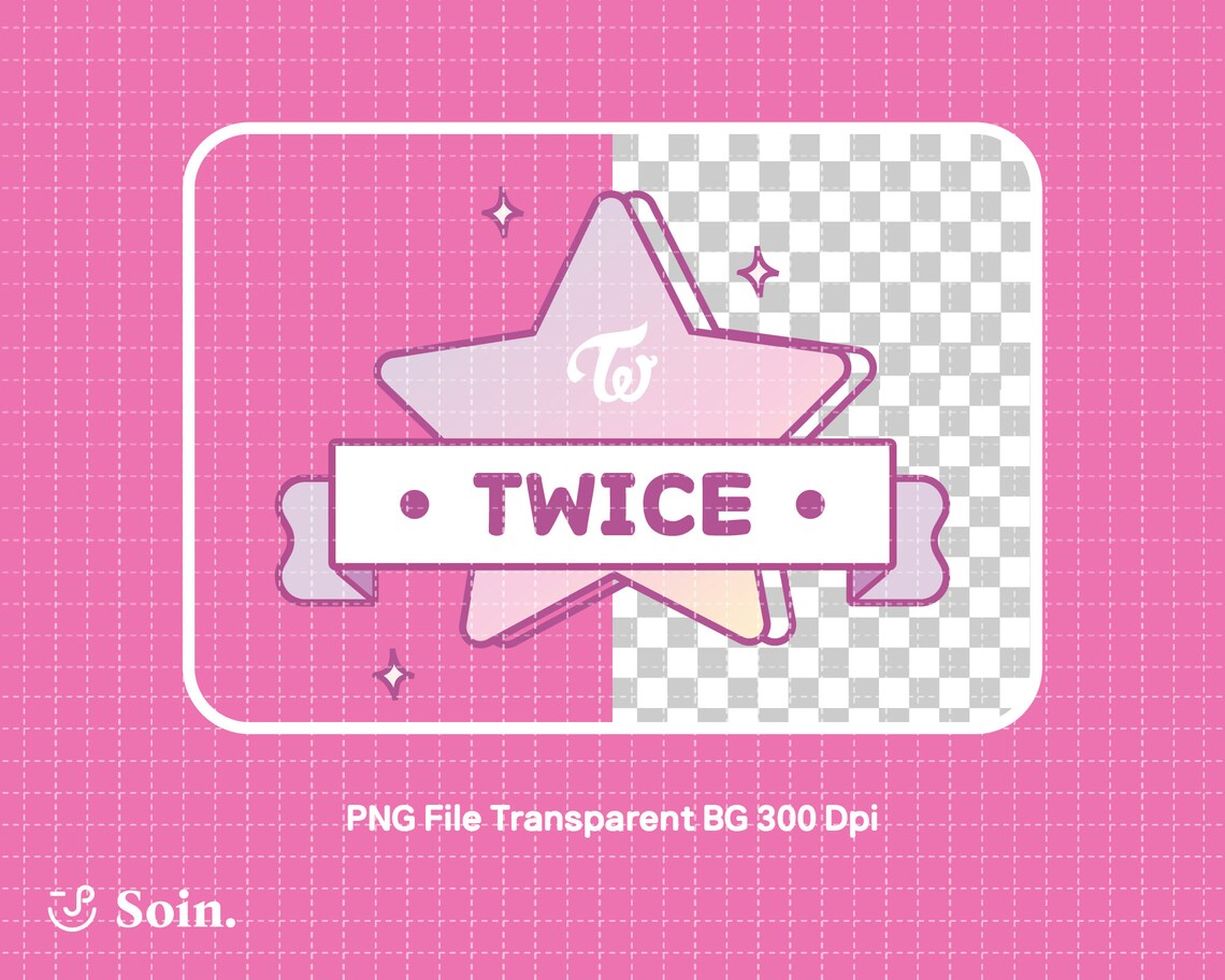 Twice Once Clipart Png Printable Twice Member Png Clipart - Etsy