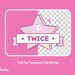 Twice Once Clipart Png Printable Twice Member Png Clipart Vector Files ...
