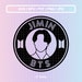 BTS Jimin Svg Eps Pdf Jpg Png BTS Member Decal Vector Files for Cricut ...