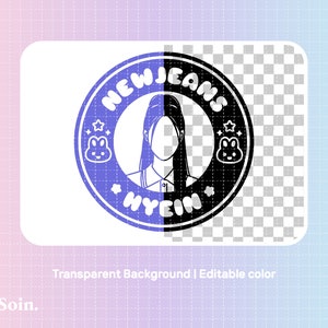 Newjeans Hyein Svg, Png, Pdf, Jpg, Eps Newjeans Member Name Decal Printable Vector Files for ...